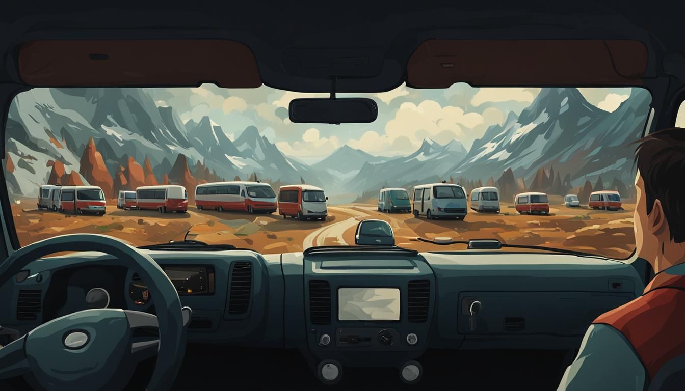 Road trippin' - AI Generated Artwork - NightCafe Creator