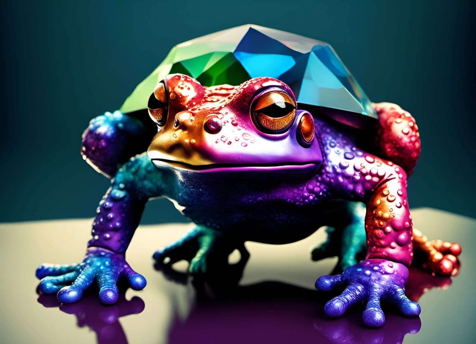 Super Precious Toad - AI Generated Artwork - NightCafe Creator