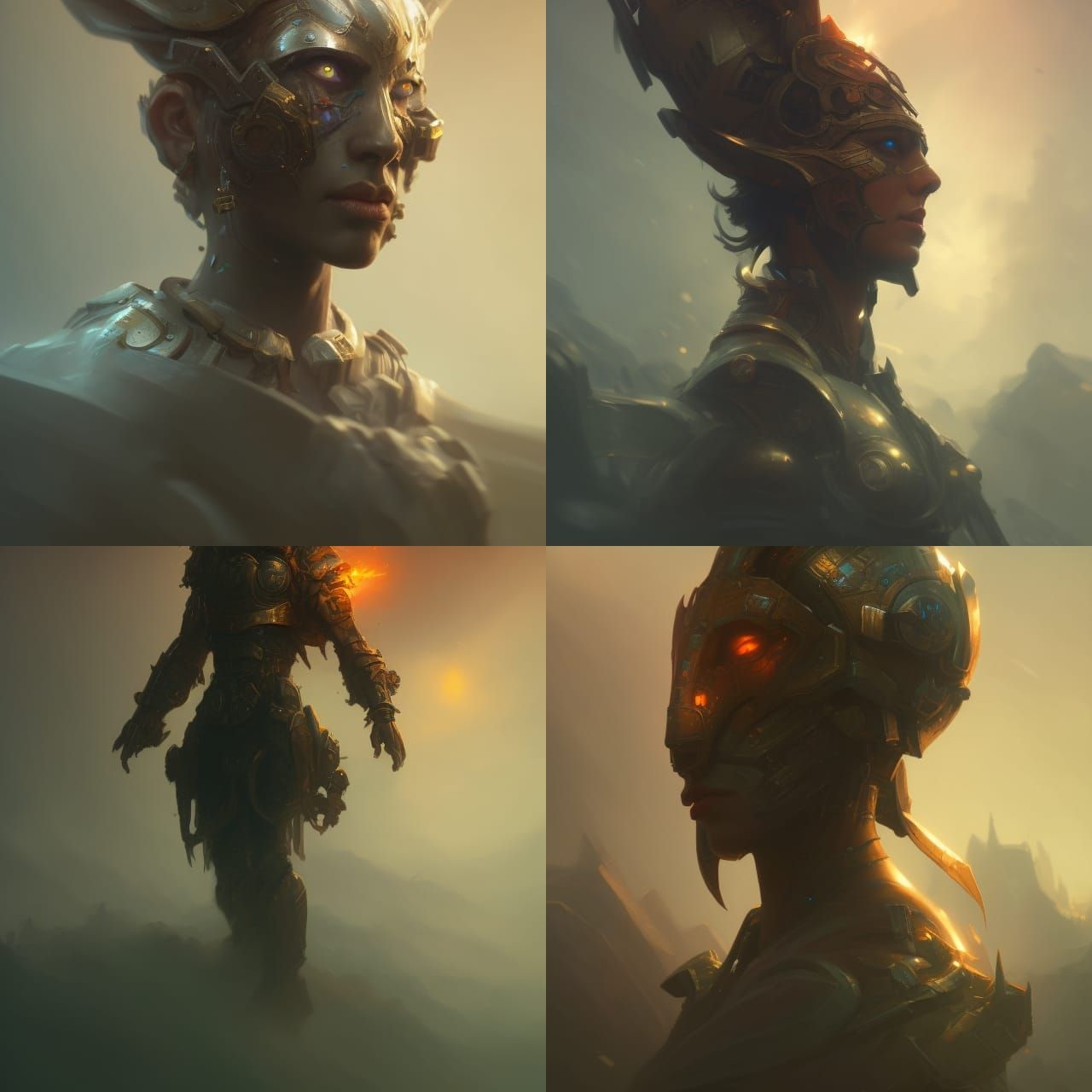 Futuristic Tribe - AI Generated Artwork - NightCafe Creator