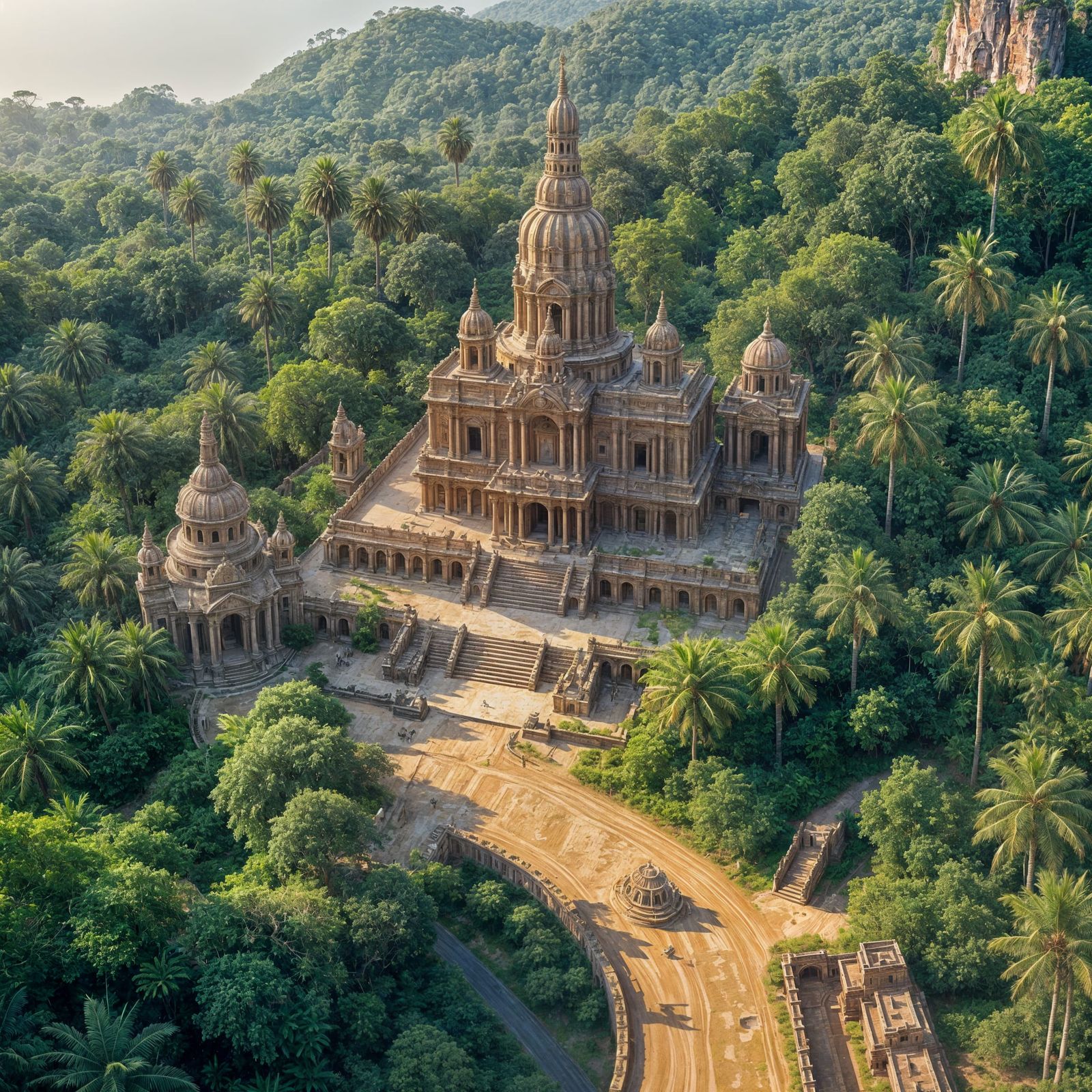 Hyper-detailed art, perfect landscape