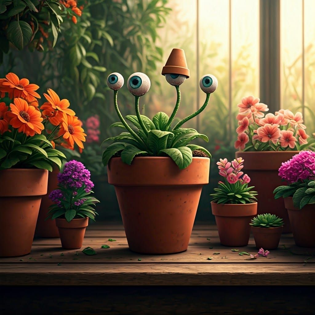 Alien hiding in a Greenhouse - Alien hiding in a Greenhouse