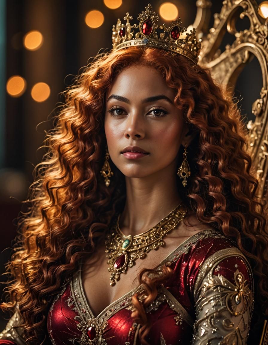 Stunning portrait of the beautiful Queen of the Multiverse - AI ...