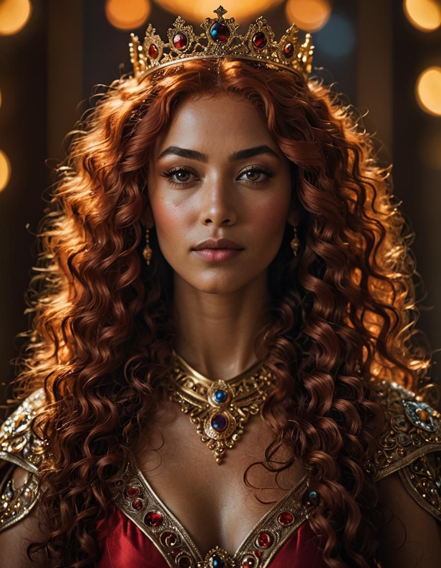 Stunning portrait of the beautiful Queen of the Multiverse - AI ...