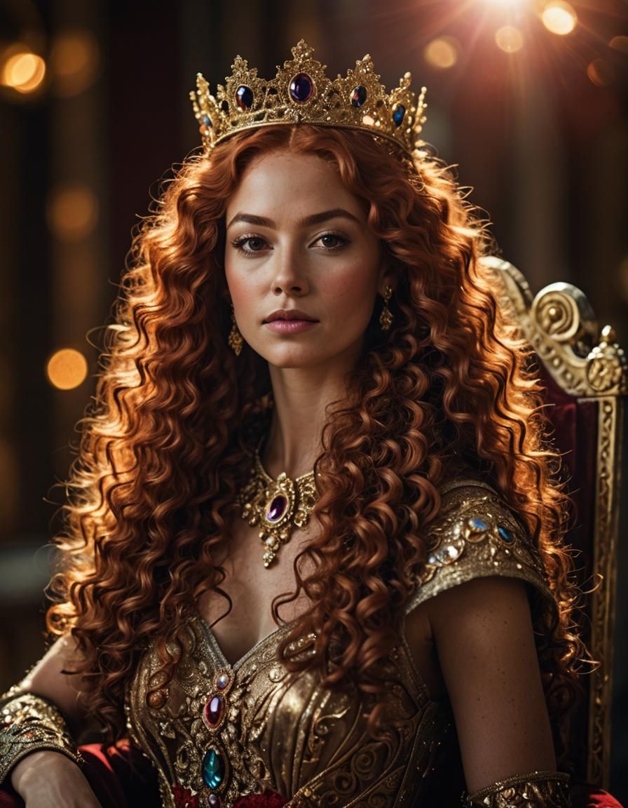 Stunning portrait of the beautiful Queen of the Multiverse - AI ...