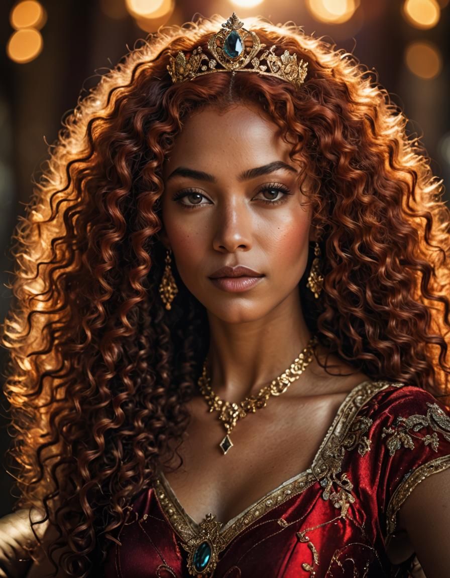 Stunning portrait of the beautiful Queen of the Multiverse - AI ...