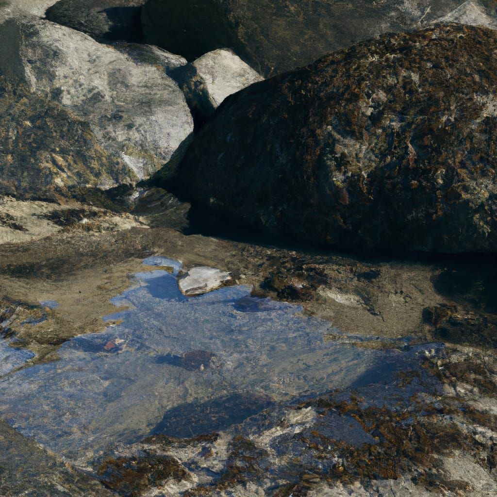 Atlantic Tidal Pool 2 - AI Generated Artwork - NightCafe Creator