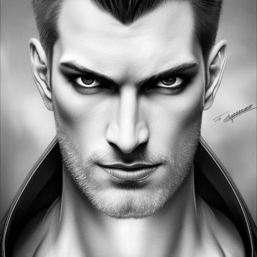 Lucifer, male, perfect face, beauty, most beautiful fallen angel, HD ...