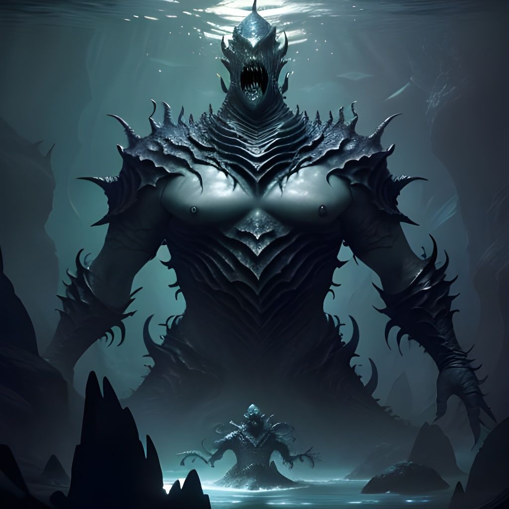Aboleth, the Horror of the Deep - AI Generated Artwork - NightCafe Creator
