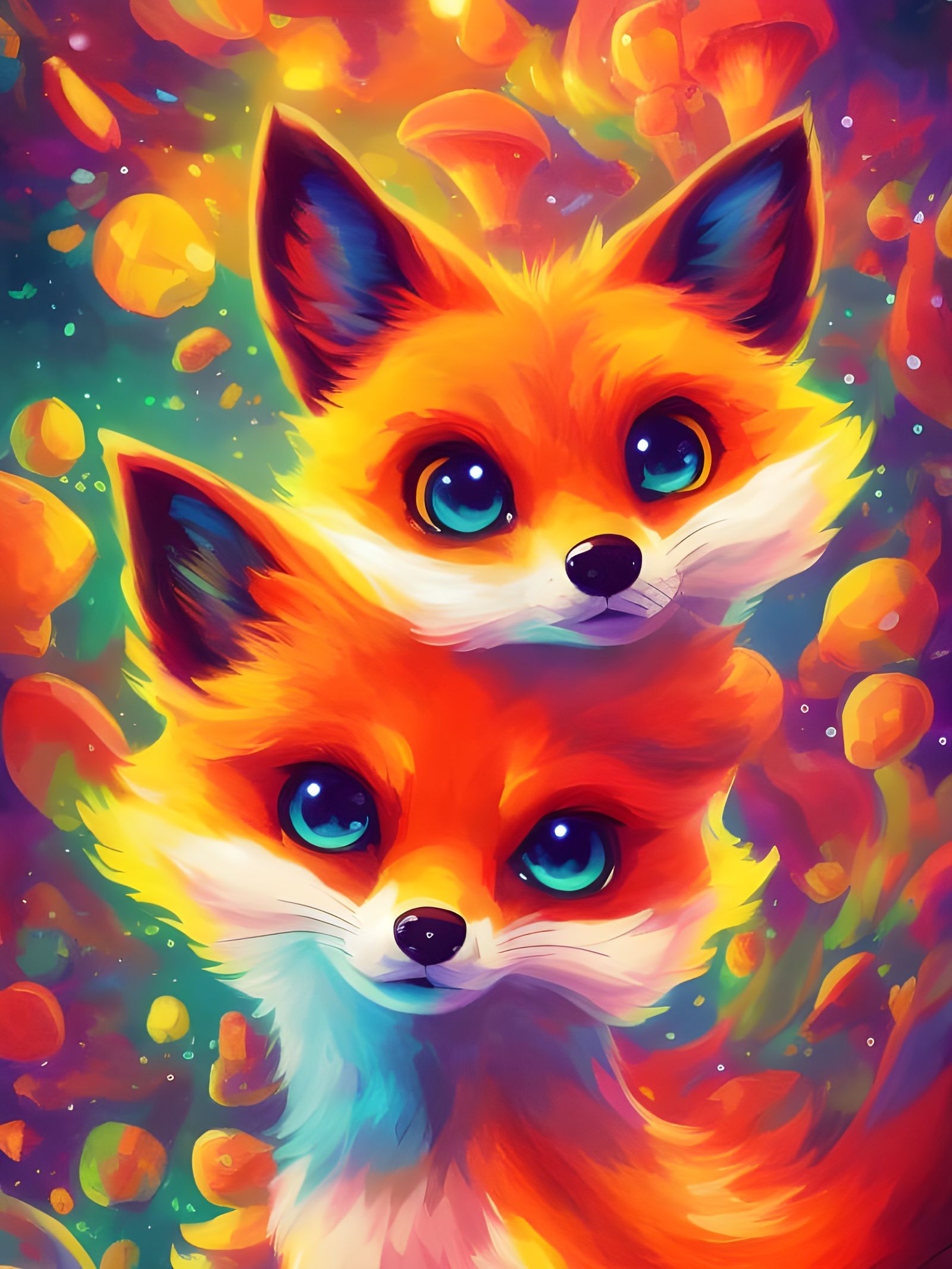 Fox Bros - AI Generated Artwork - NightCafe Creator