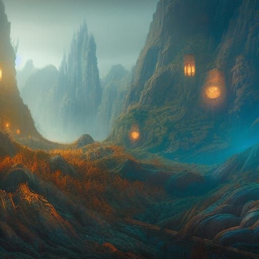 imaginary land - AI Generated Artwork - NightCafe Creator