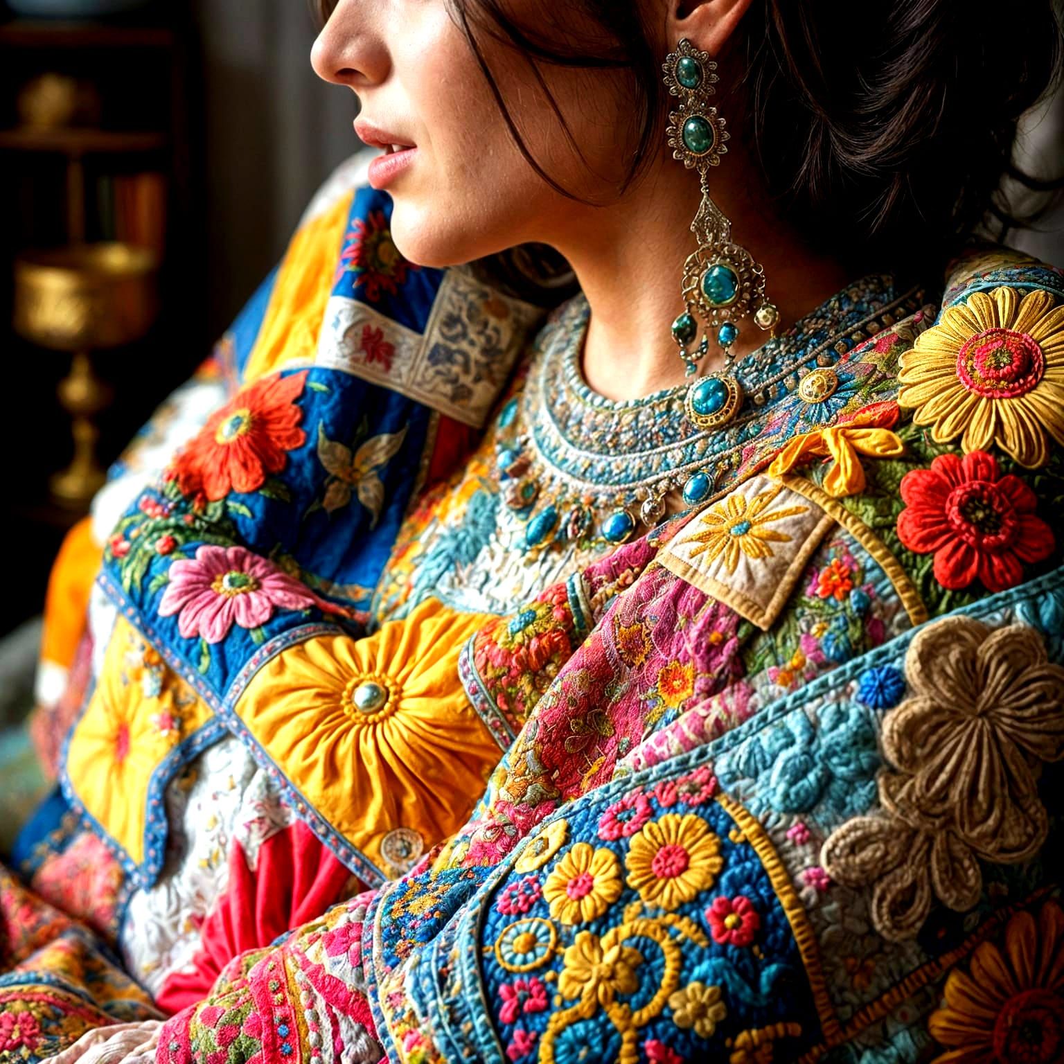 Surreal Patchwork Masterpiece in Hyper-Realistic S... - AI Art