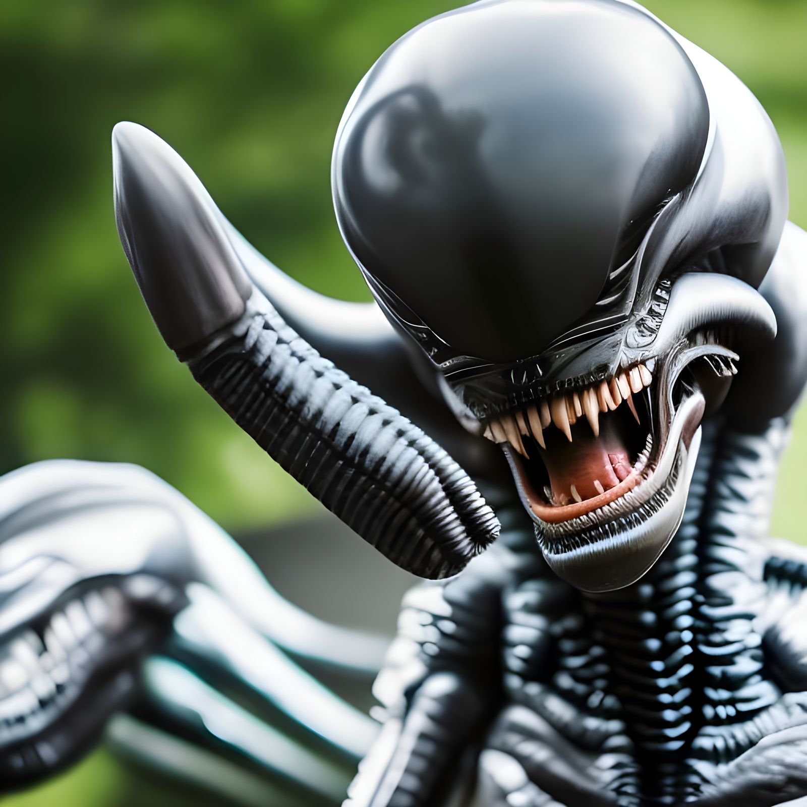 Alien Xenomorph - AI Generated Artwork - NightCafe Creator