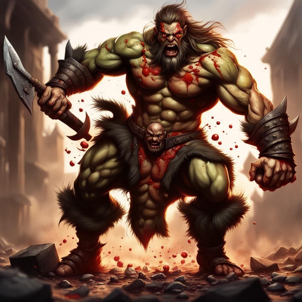 Barbarian - AI Generated Artwork - NightCafe Creator