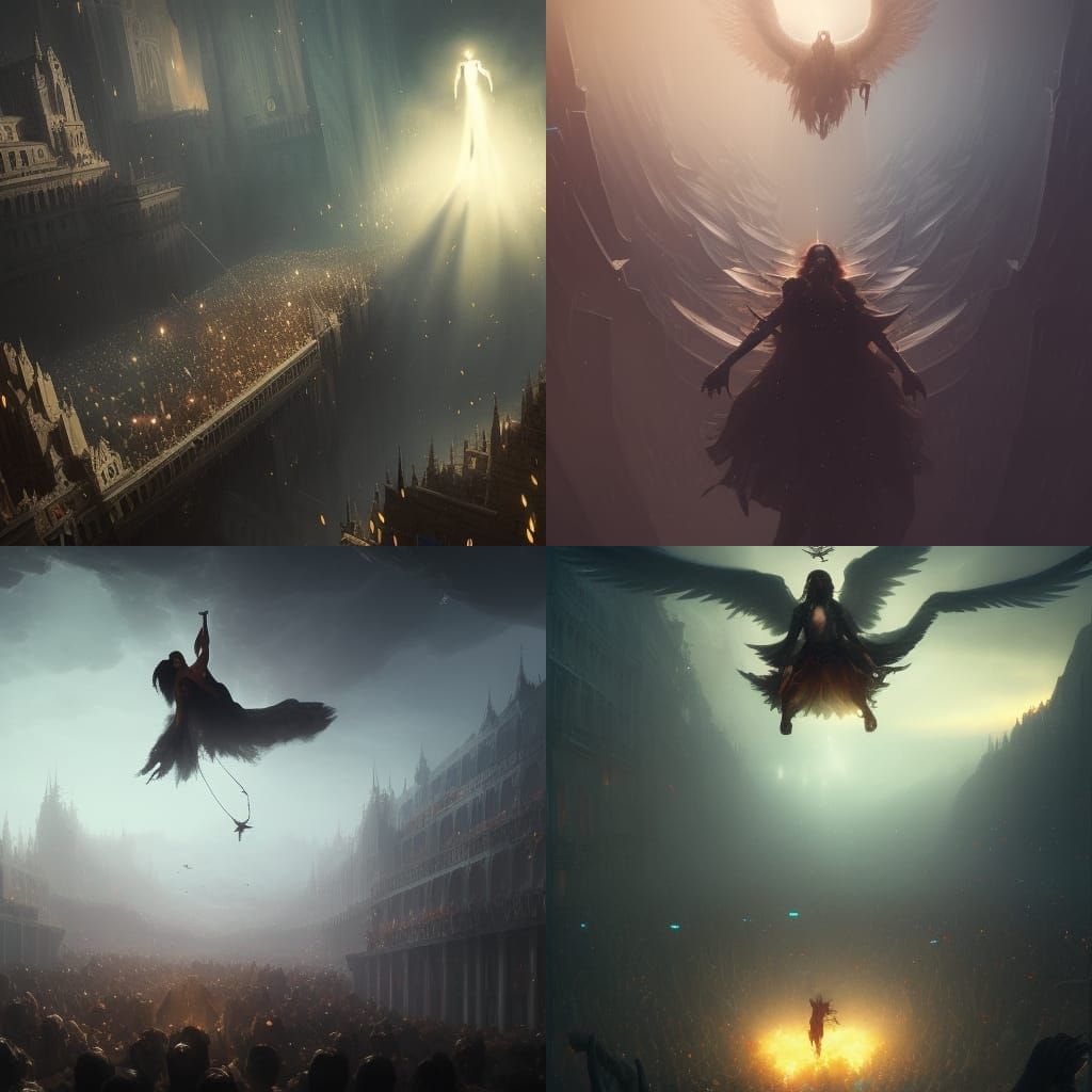 Chris angel floating above the Croud - AI Generated Artwork - NightCafe ...