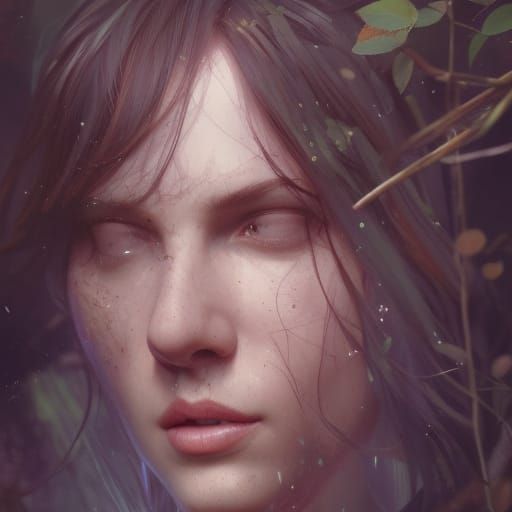 Irish Wizard in the forest. - AI Generated Artwork - NightCafe Creator