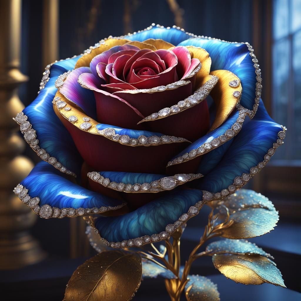 gorgeous rose - AI Generated Artwork - NightCafe Creator