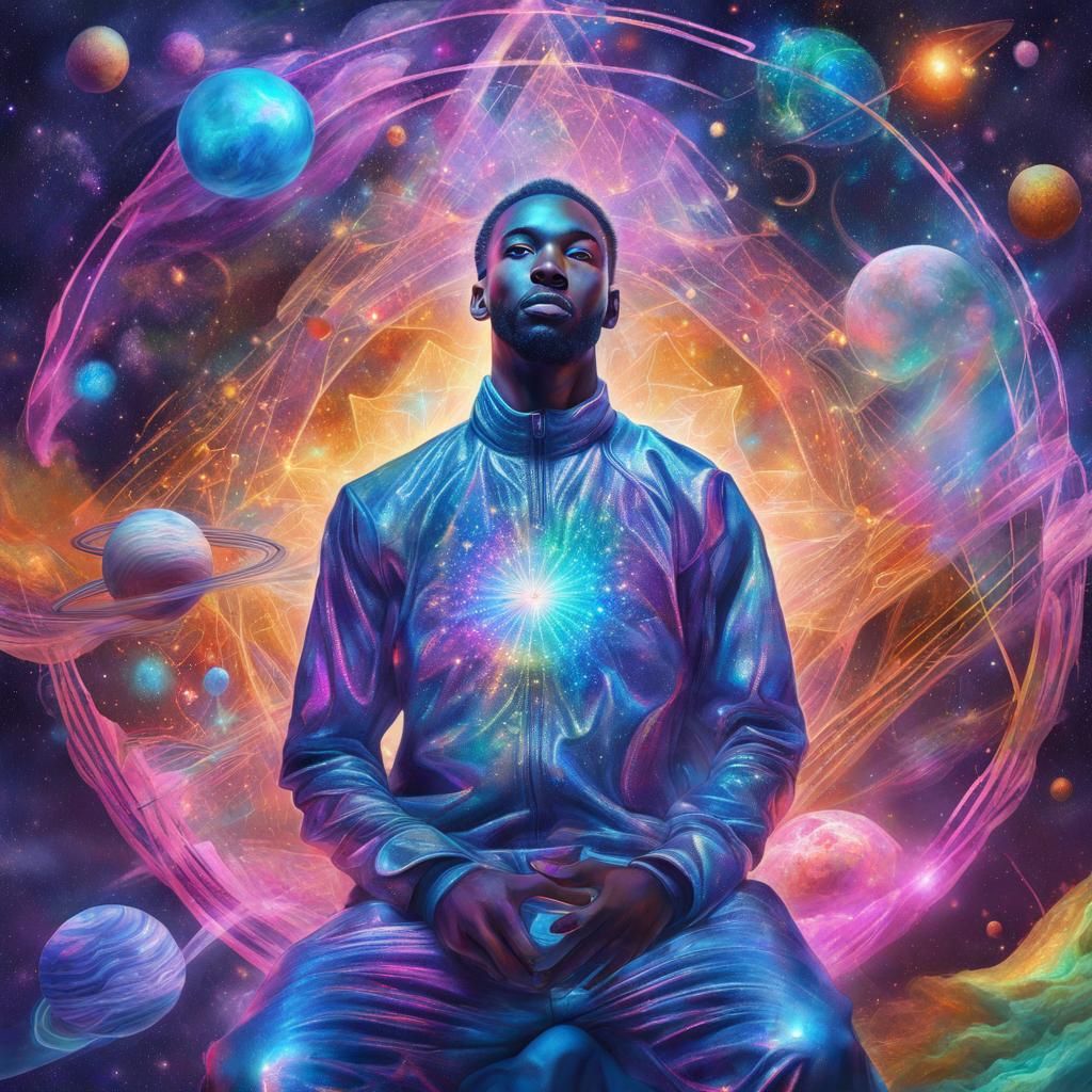 The Celestial man - AI Generated Artwork - NightCafe Creator