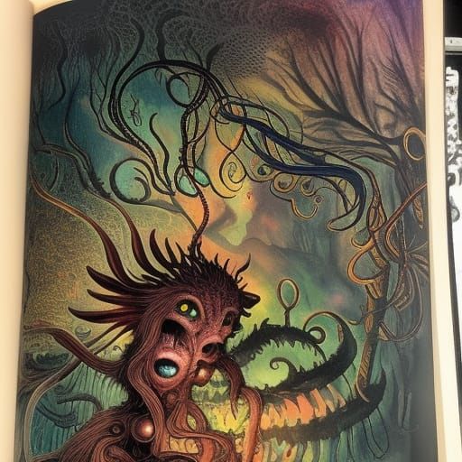 a plethora of ineffable horrors Lovecraftian Lisa Frank ...