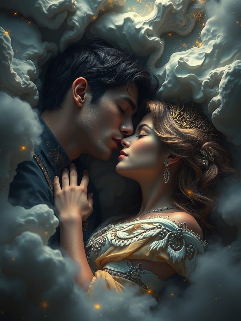 Dream Encounter in Epic Cinematic Style - AI Art