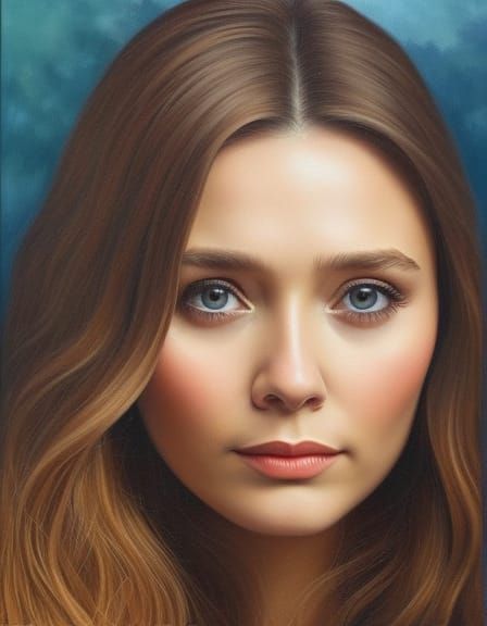 Elizabeth Olsen - AI Generated Artwork - NightCafe Creator