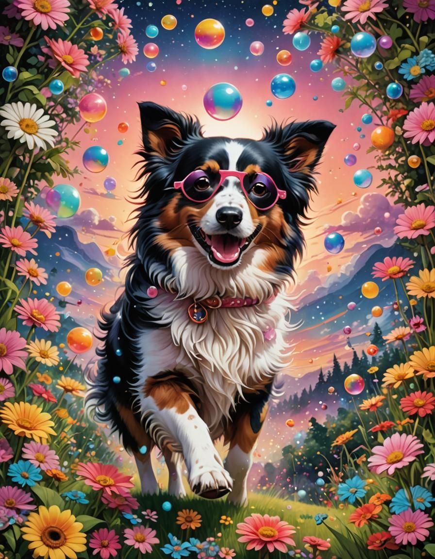 happy doggo - AI Generated Artwork - NightCafe Creator