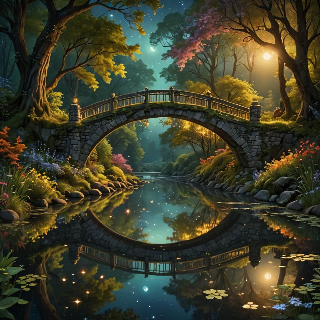 The Bridge - AI Generated Artwork - NightCafe Creator