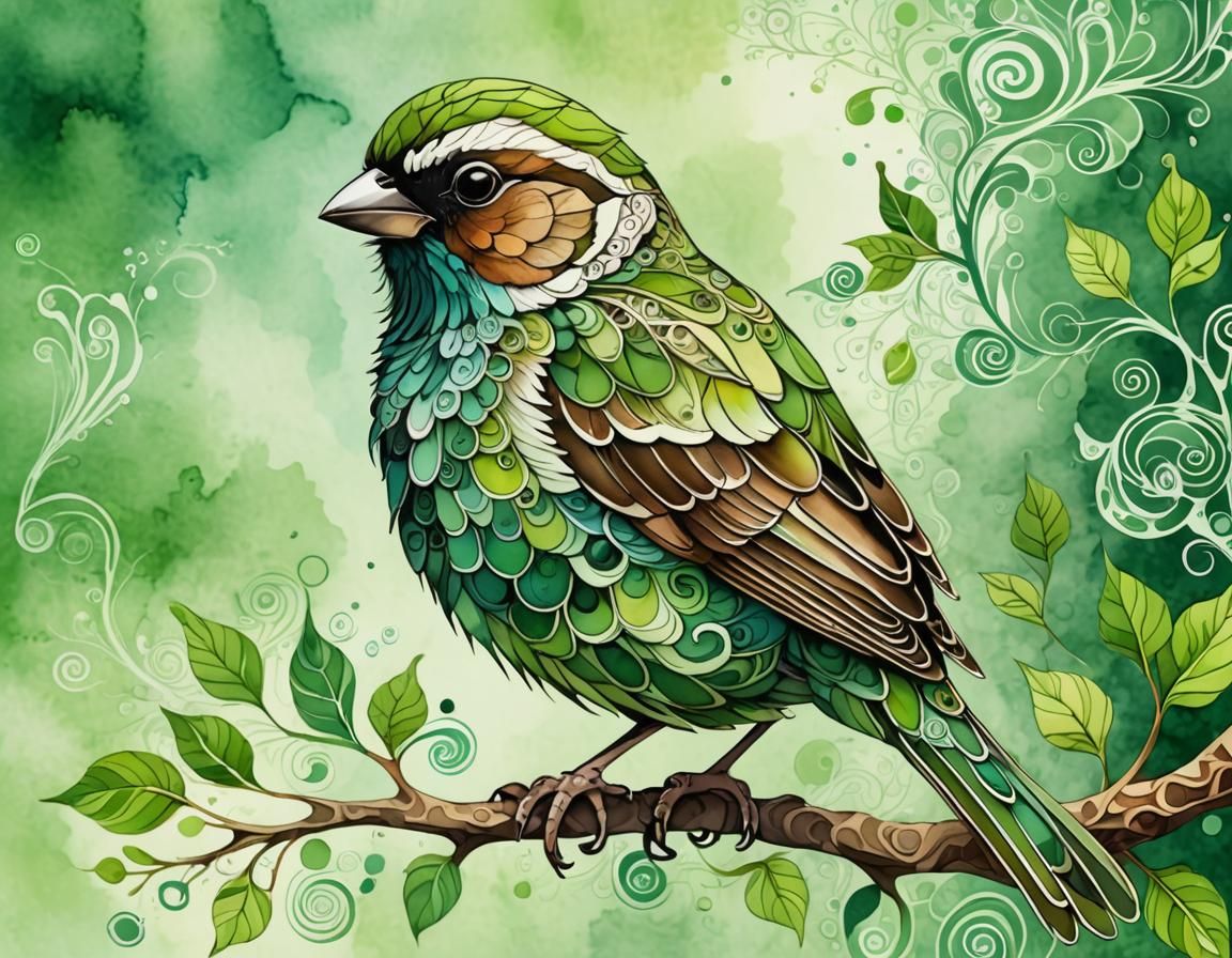 Sparrow - AI Generated Artwork - NightCafe Creator