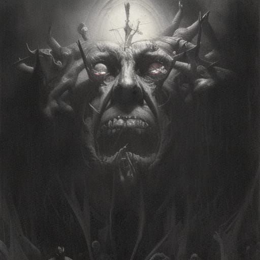 The Face of Evil - AI Generated Artwork - NightCafe Creator