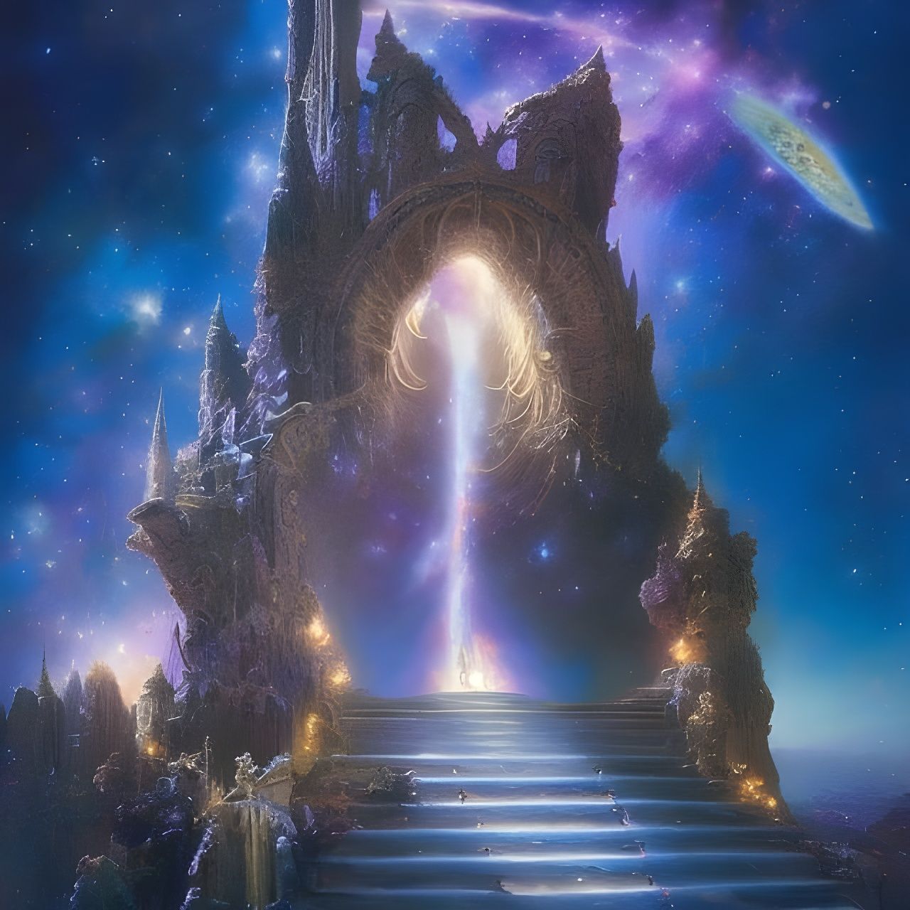 Galactic gateway on an alien planet!!! - AI Generated Artwork ...