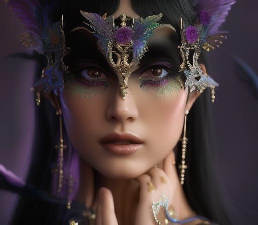 Masquerade mujers - AI Generated Artwork - NightCafe Creator