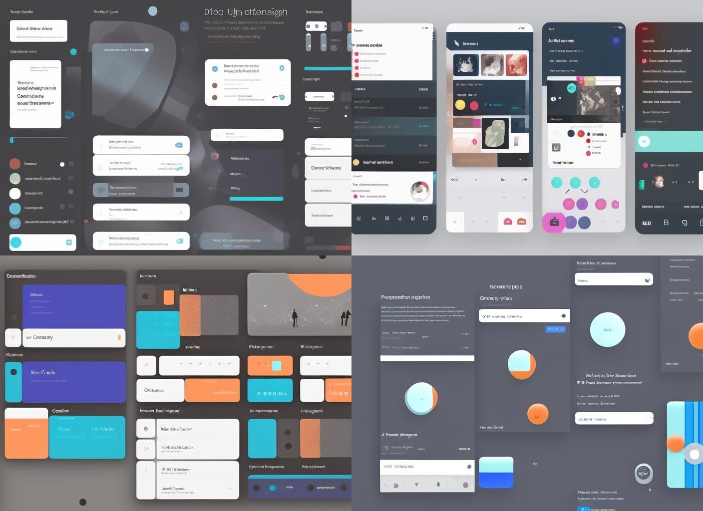 design system for a metro ui inspired design use textures, depth ...
