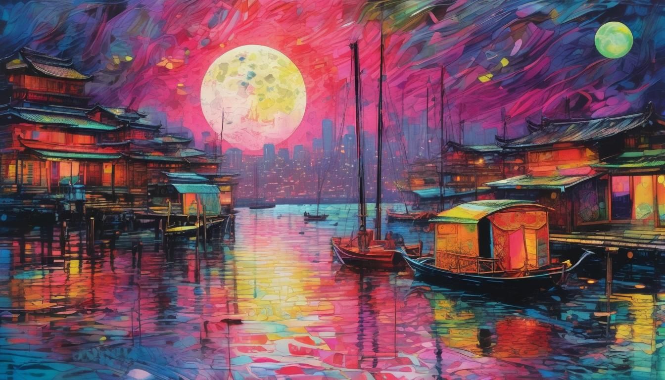 Jing Luo old port on the Yangtze river beneath a magnificent ‘Dragon ...