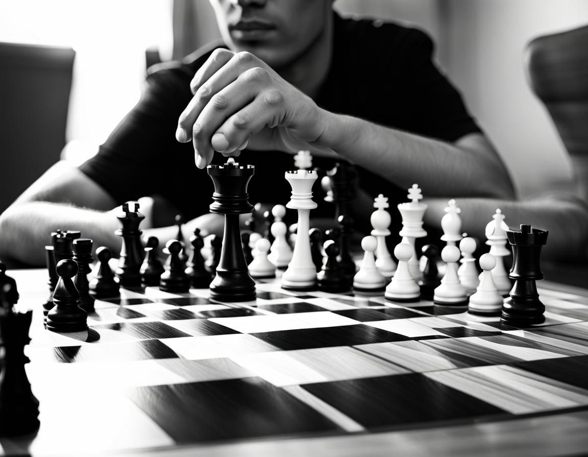Chess game - AI Generated Artwork - NightCafe Creator