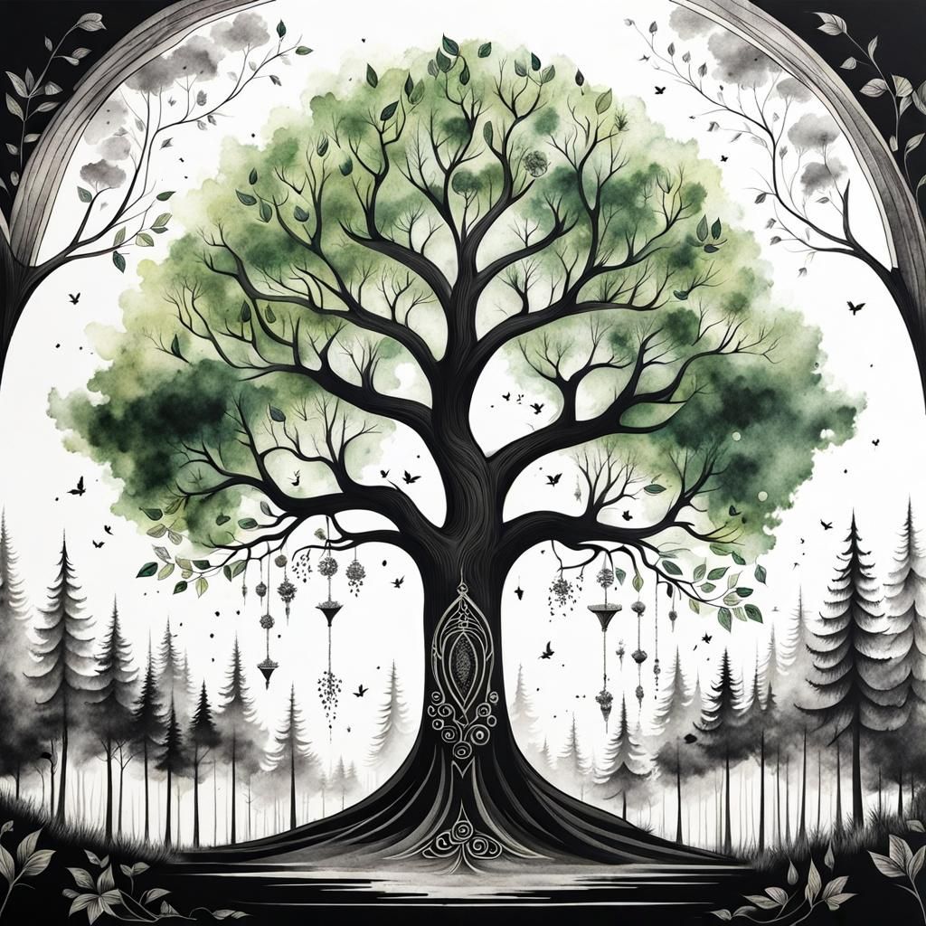Tree of Life - AI Generated Artwork - NightCafe Creator