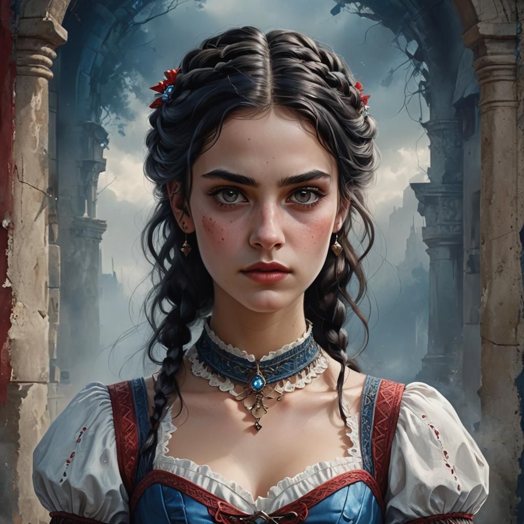 Snow White Girl Version - AI Generated Artwork - NightCafe Creator