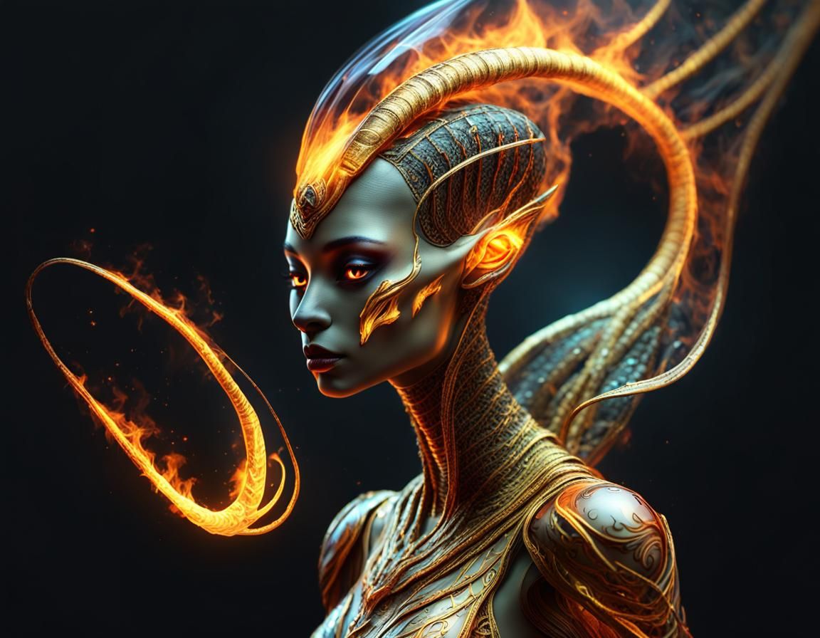 Alien - AI Generated Artwork - NightCafe Creator