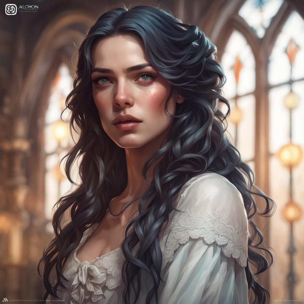 head and shoulders portrait, 8k resolution concept art portrait by Greg ...