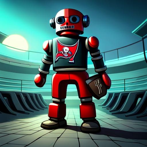 Tampa Bay Buccaneers - AI Generated Artwork - NightCafe Creator