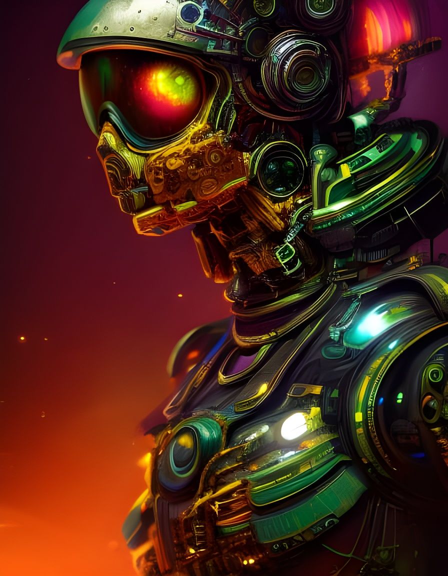 Skeleton Zombie pilot - AI Generated Artwork - NightCafe Creator