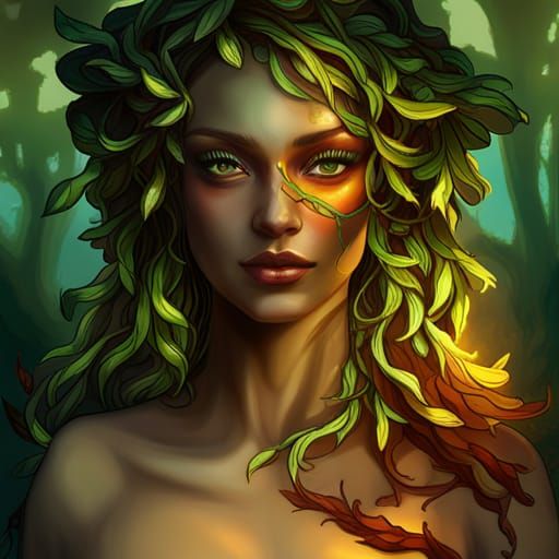 Dryad - AI Generated Artwork - NightCafe Creator