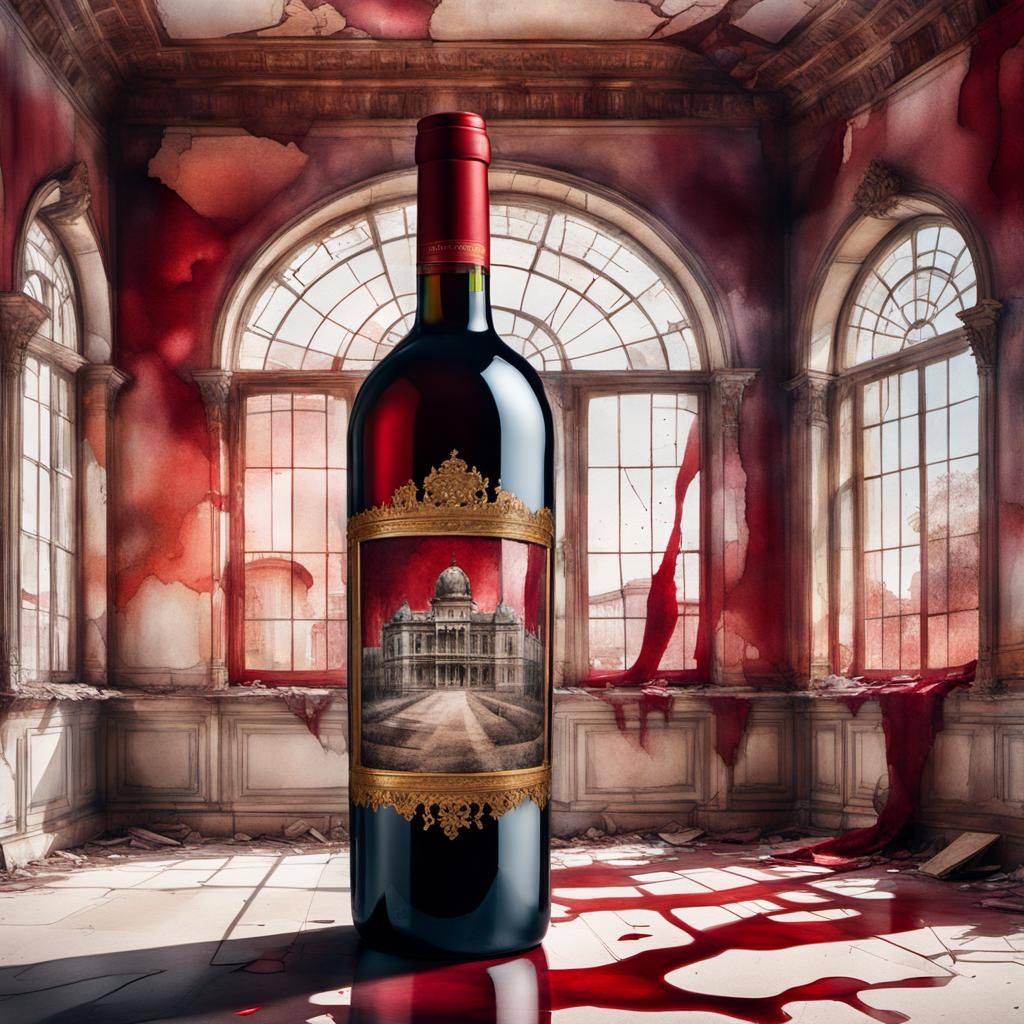 Wine of Times Gone By - AI Generated Artwork - NightCafe Creator