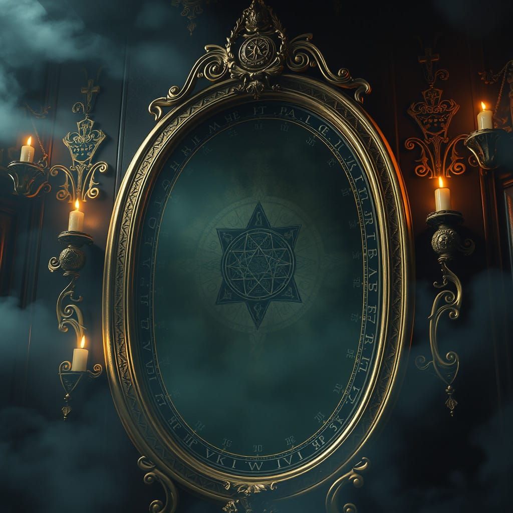 AI MIRROR - Ethereal Fantasy Realm in Vibrant Colors