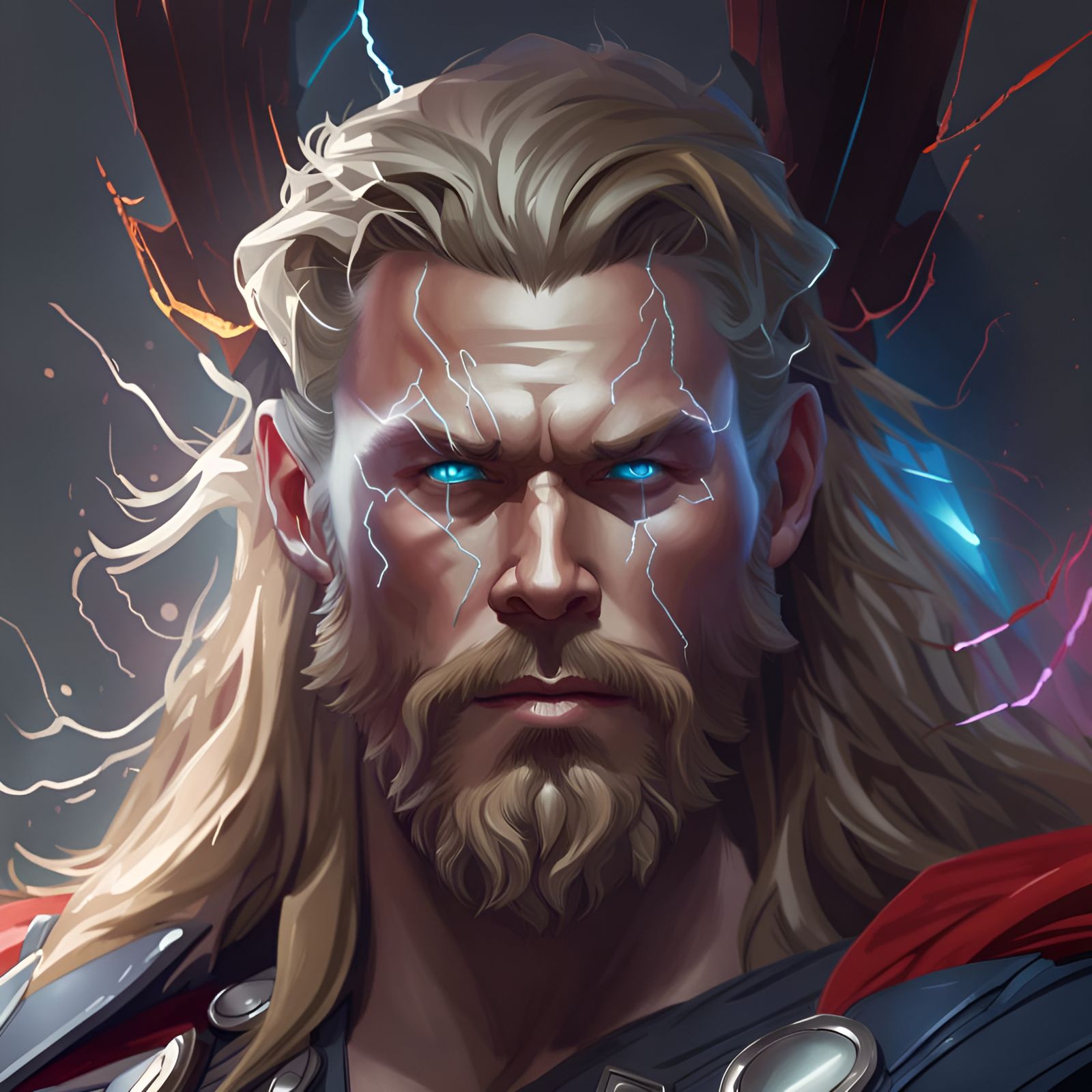 Thor odinson - AI Generated Artwork - NightCafe Creator