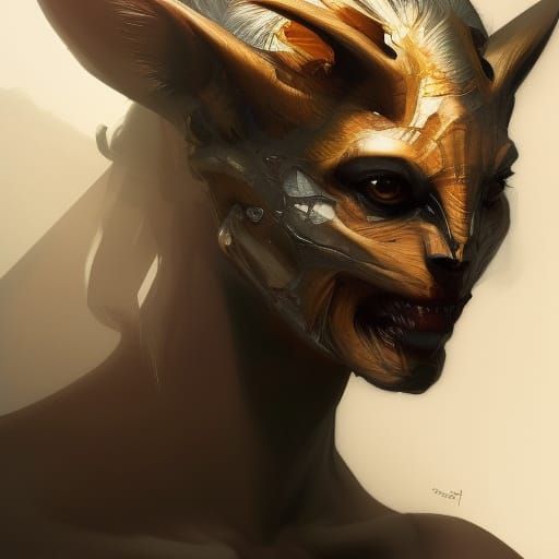 half human half animal - AI Generated Artwork - NightCafe Creator