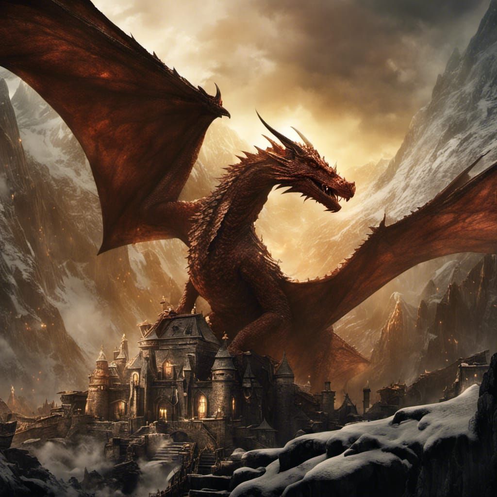 Smaug - AI Generated Artwork - NightCafe Creator