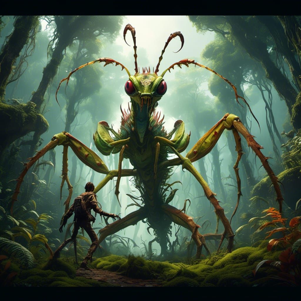 Plant monster - AI Generated Artwork - NightCafe Creator