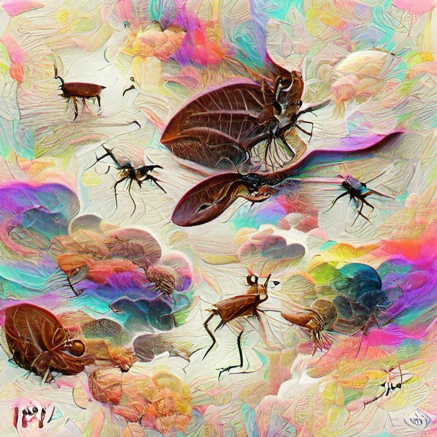imaginary insects - AI Generated Artwork - NightCafe Creator