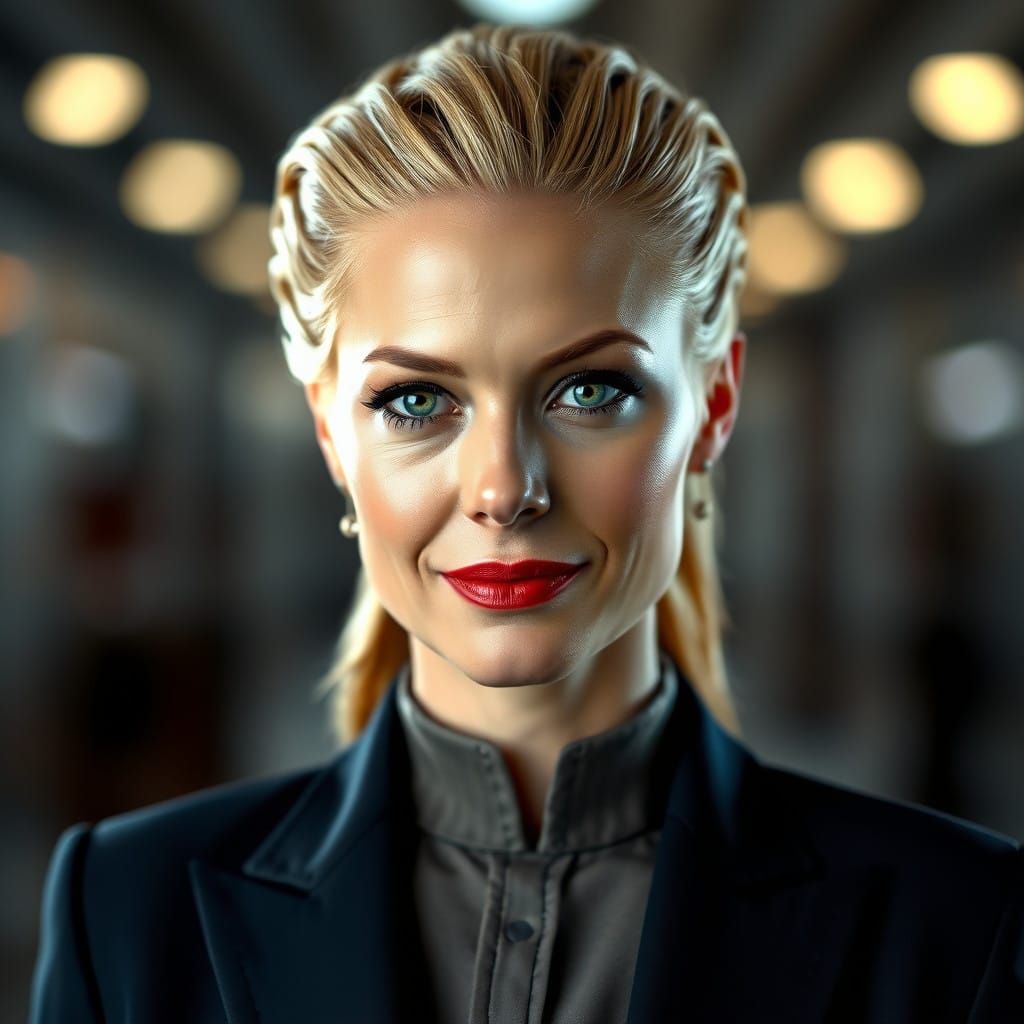 seven of nine from Enterprise - Borg-Inspired Businesswoman...