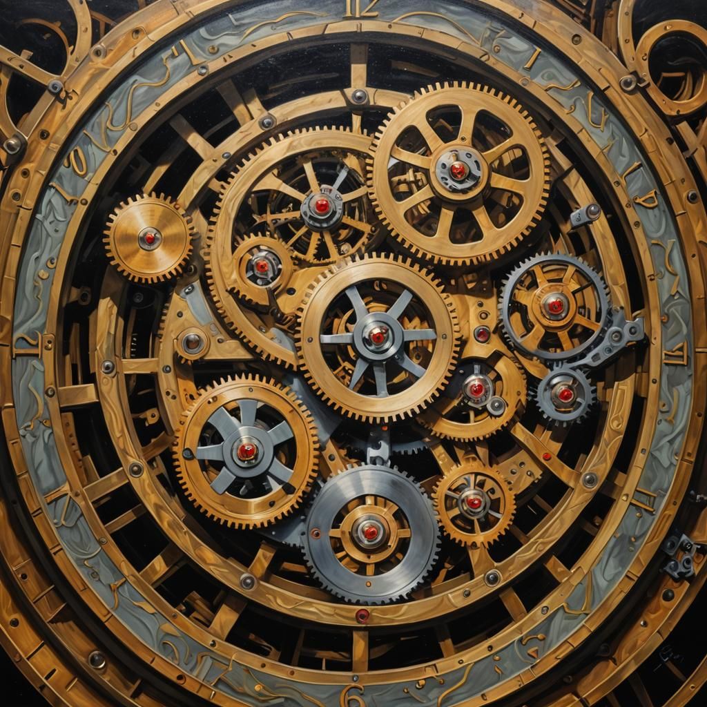 Fascinating mechanism - AI Generated Artwork - NightCafe Creator