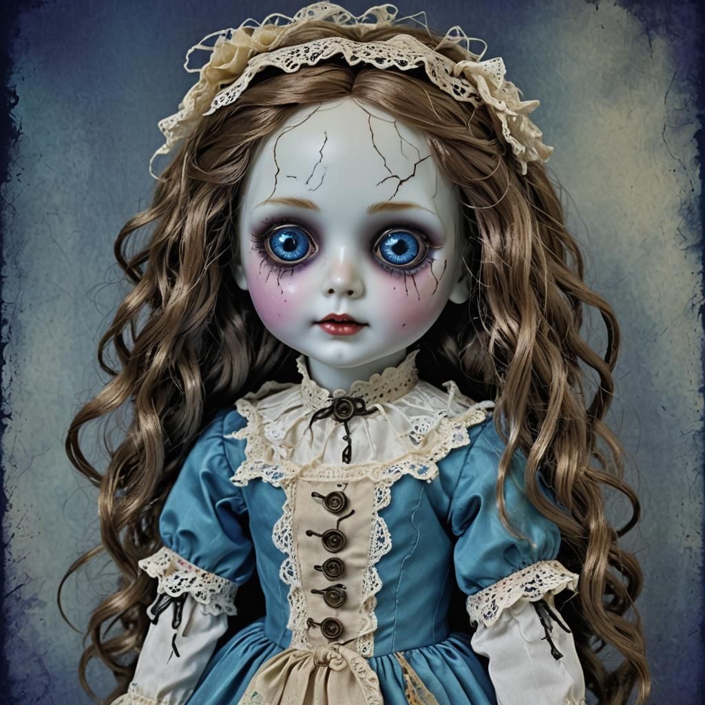 The Haunted Doll 3 - AI Generated Artwork - NightCafe Creator